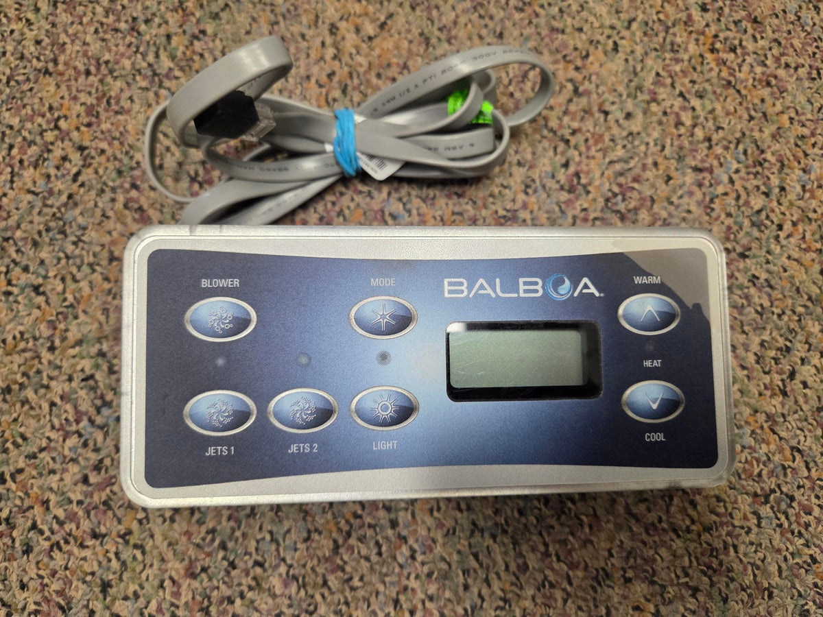 Balboa Topside Keypad (P/N: 53189USED) THIS KEYPAD IS USED — Aqua-Tech