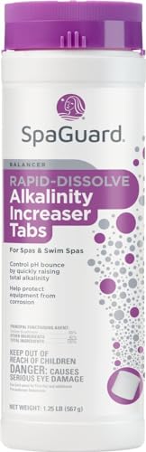 SpaGuard ® Rapid Dissolve Alkalinity Increaser Tabs (567 gm) (P/N: 566 ...