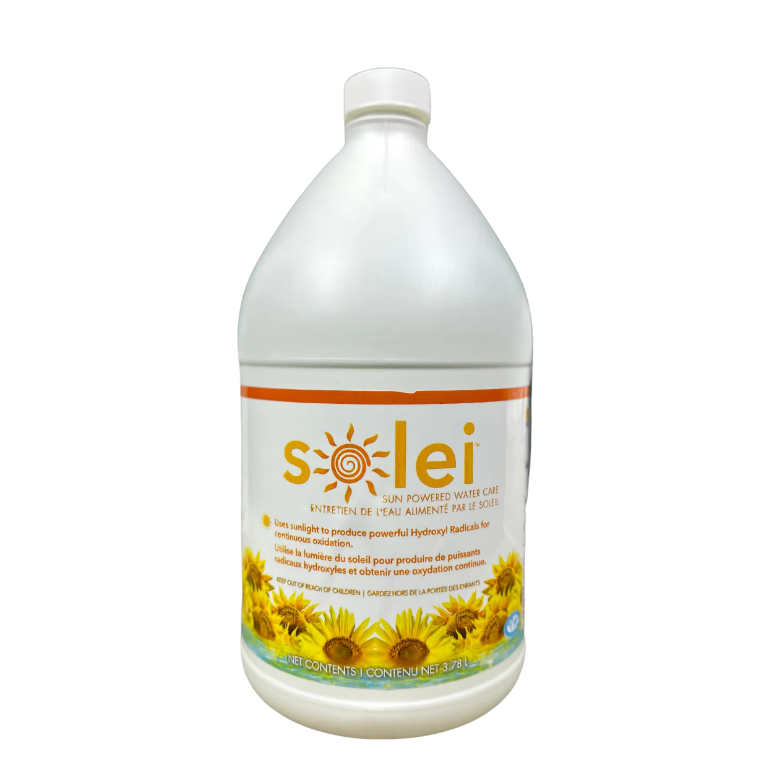 Solei - Sun Powered Water Care (3.78 ltrs) P/N AQD10060) — Aqua-Tech