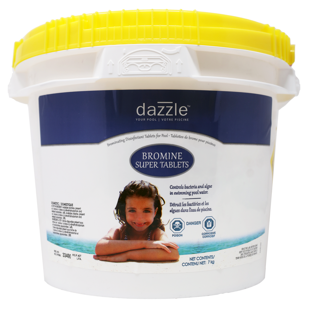 Dazzle Bromine Super Tabs (7 kg) (P/N: DAZ01521) — Aqua-Tech
