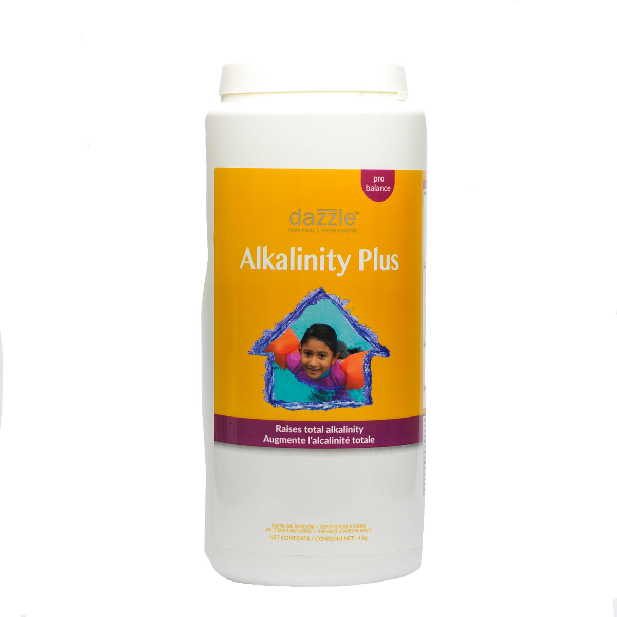 Dazzle Alkalinity Plus (4kg) (P/N: DAZ04002) — Aqua-Tech