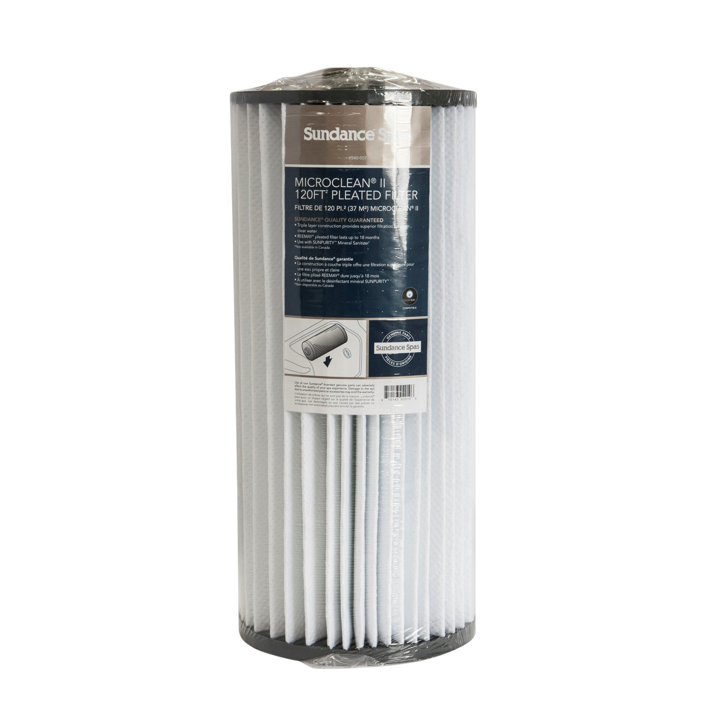 Sundance Spas Microclean II 120 Square Foot Filter (P/N: 6540-507S ...