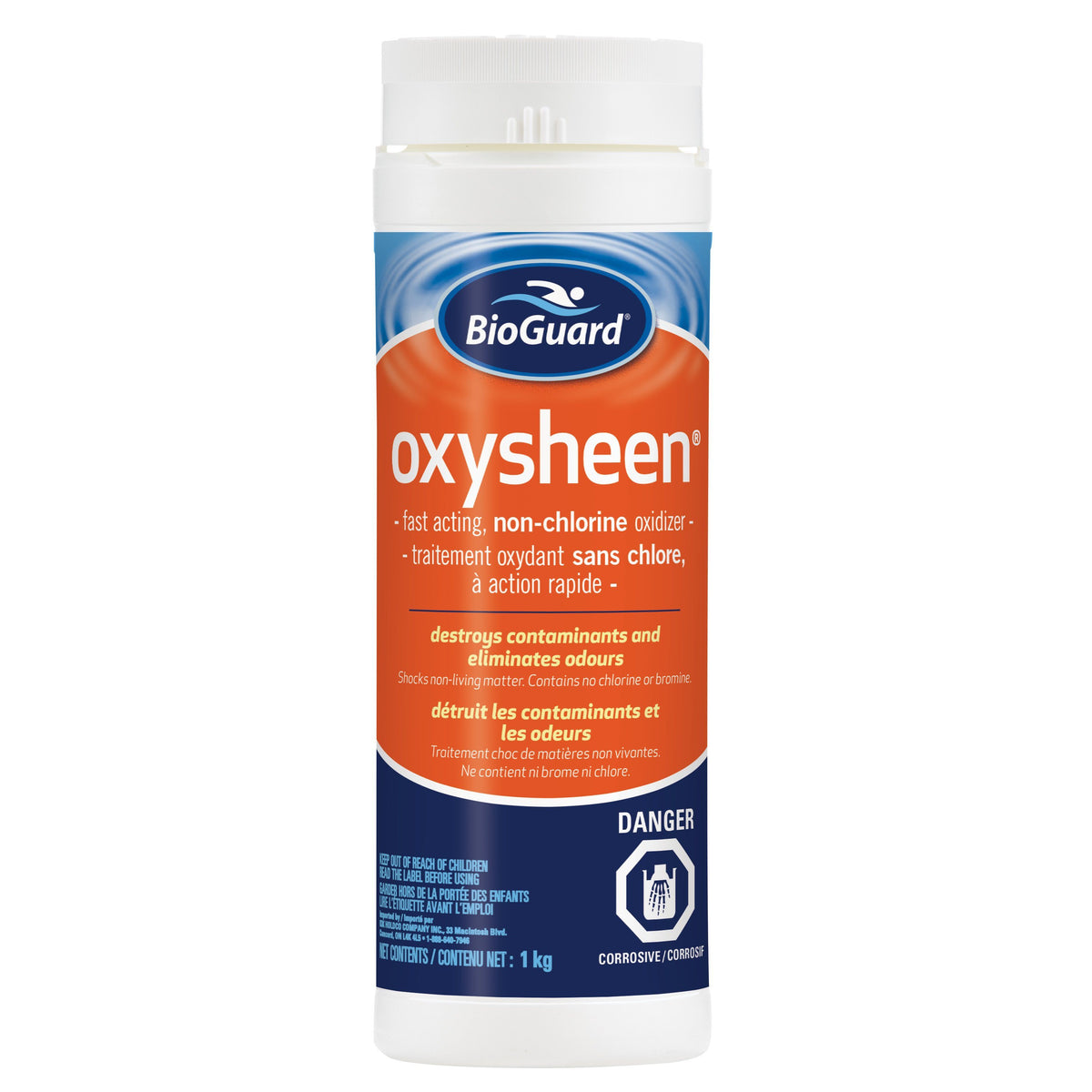 BioGuard Oxysheen® (1kg) (P/N: 2860) — Aqua-Tech