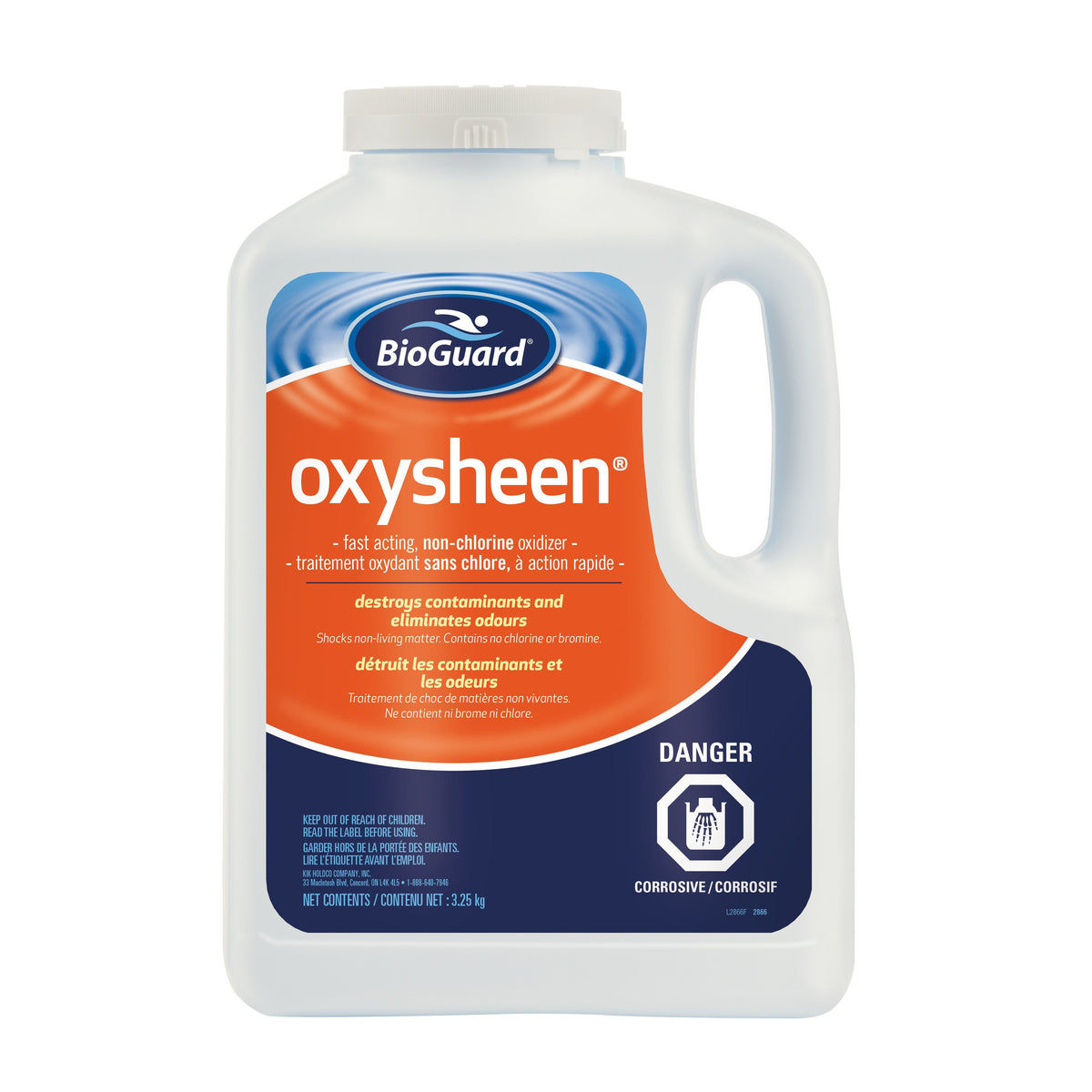 BioGuard Oxysheen® (3.25kg) (P/N: 2866) — Aqua-Tech