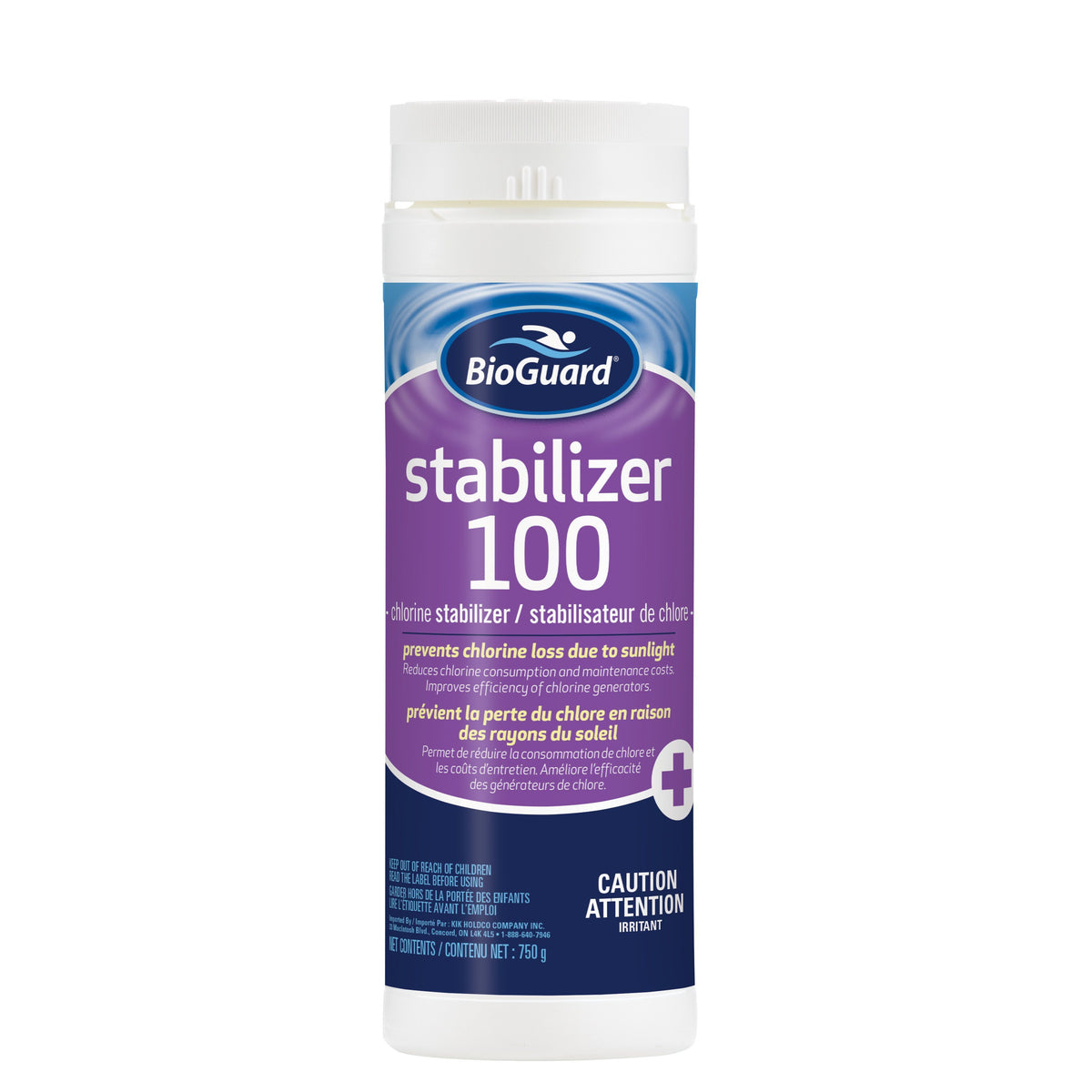 BioGuard Stabilizer 100™ (750gm) (P/N: 1301) — Aqua-Tech