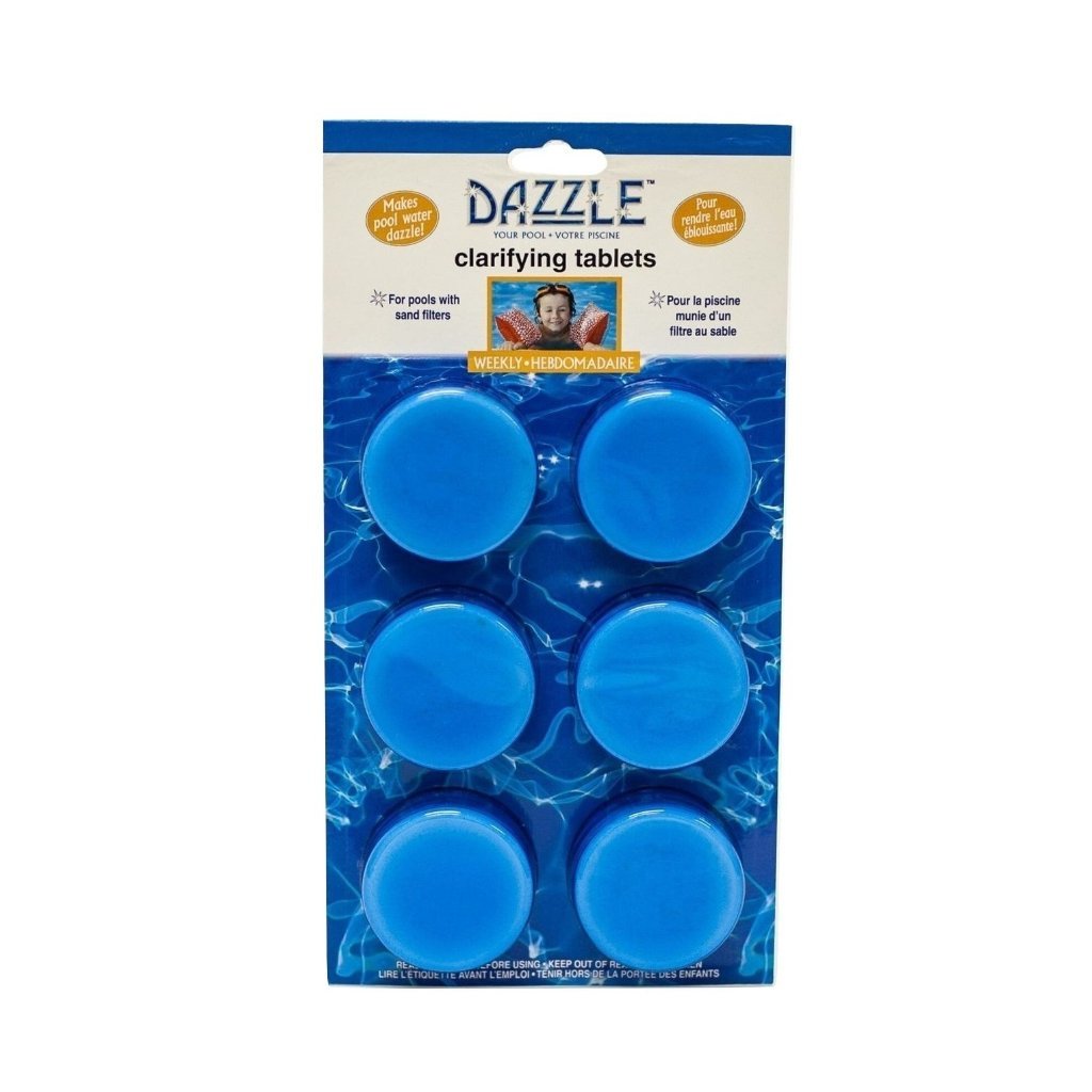 Dazzle Clarifying Tablets (6x60gm Tablets) (P/N: DAZ05025) — Aqua-Tech
