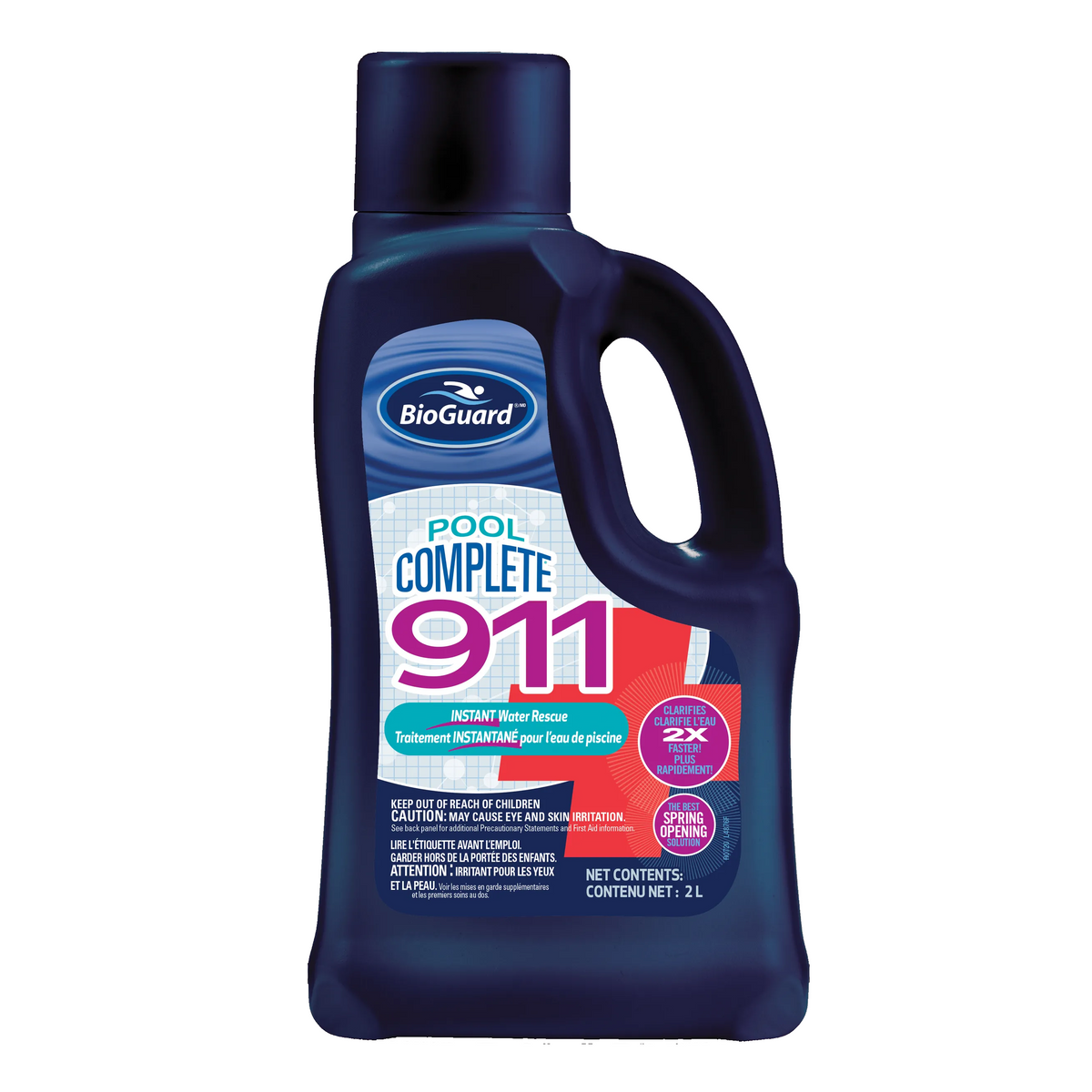 BioGuard Pool Complete 911™ (2ltr) (P/N: 4876) — Aqua-Tech